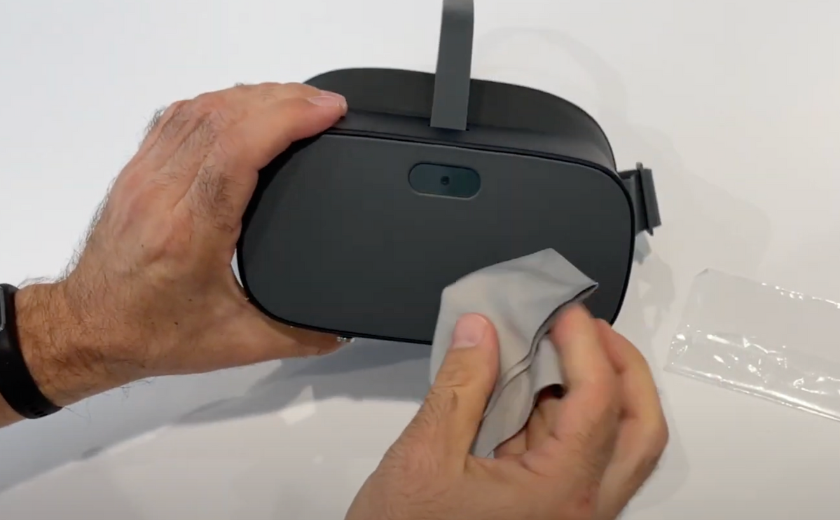 Cleaning Your Vision Buddy Headset | VisionBuddy