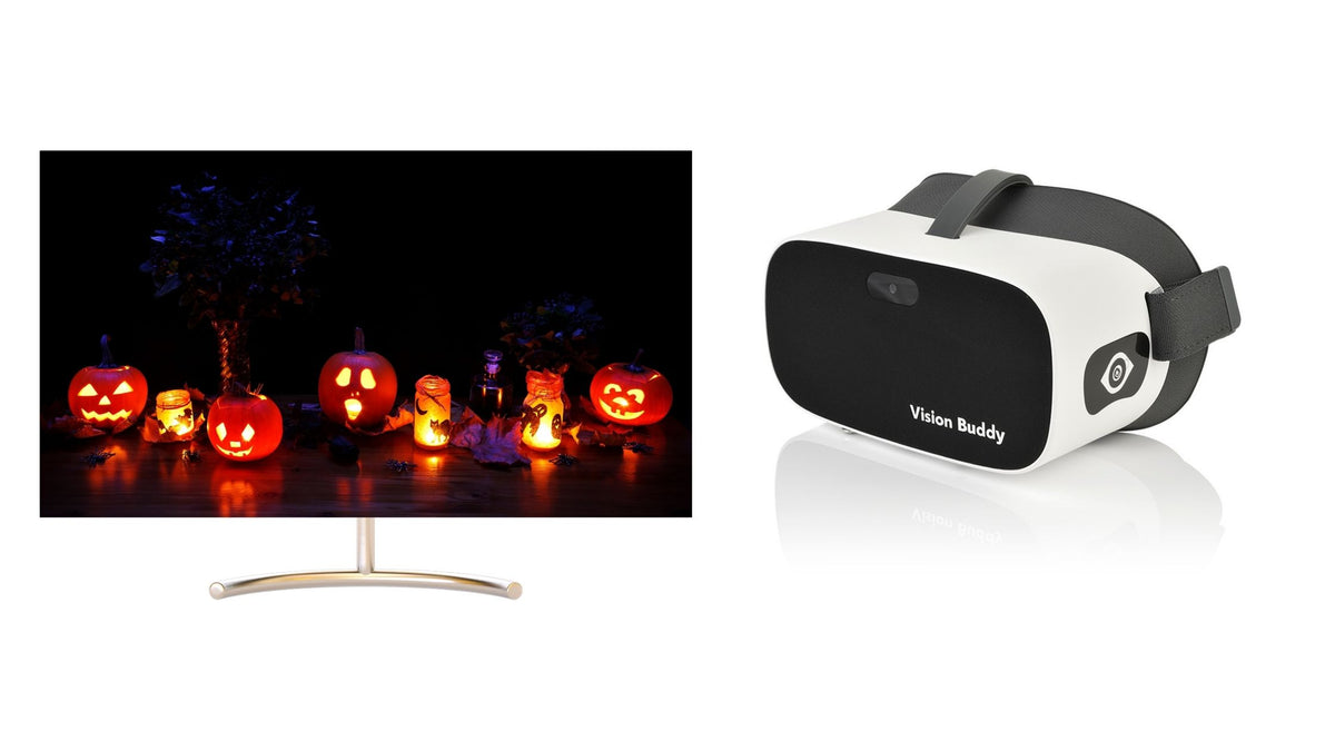 Low Vision? Watch Your Favorite Halloween Movies with Vision Buddy! | VisionBuddy